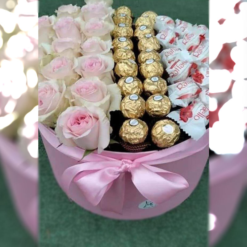 Cvjetno Slatki Box – Cvjećara Livia